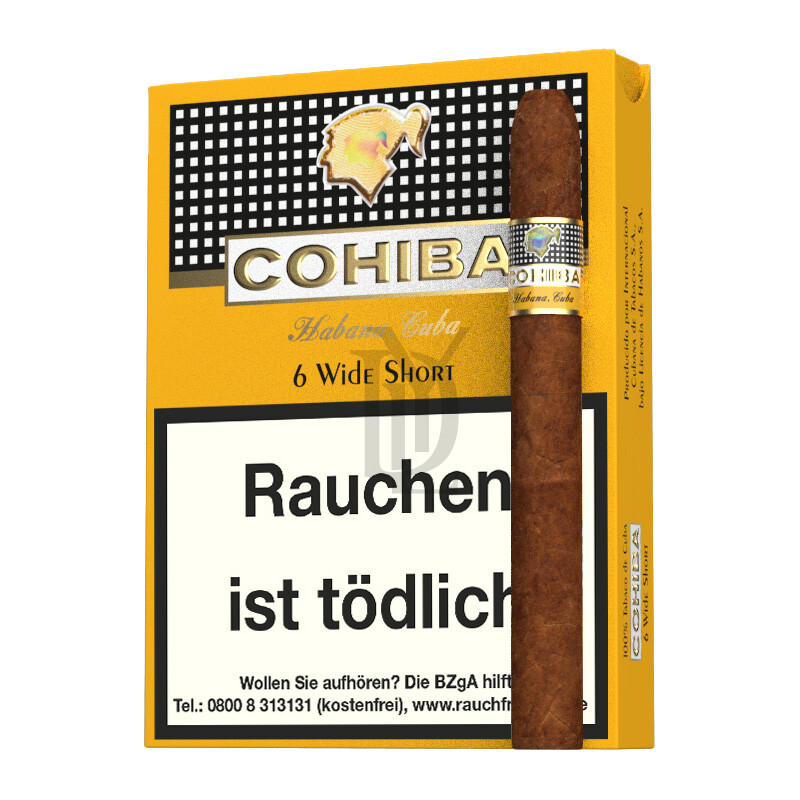 Cohiba Wide Short – Exklusive Neuheit mit intensivem Aroma